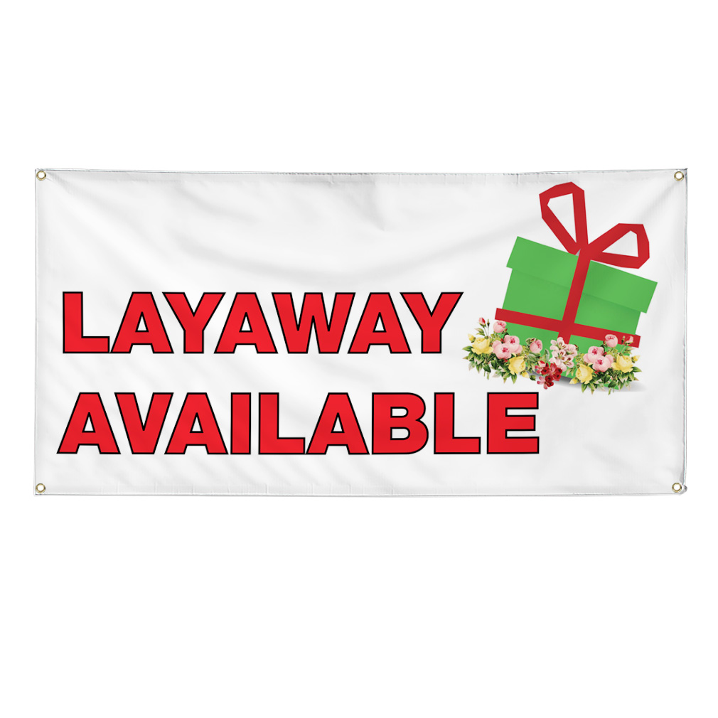 Vinyl Banner Multiple Sizes Layaway Available A Advertising Printing ...